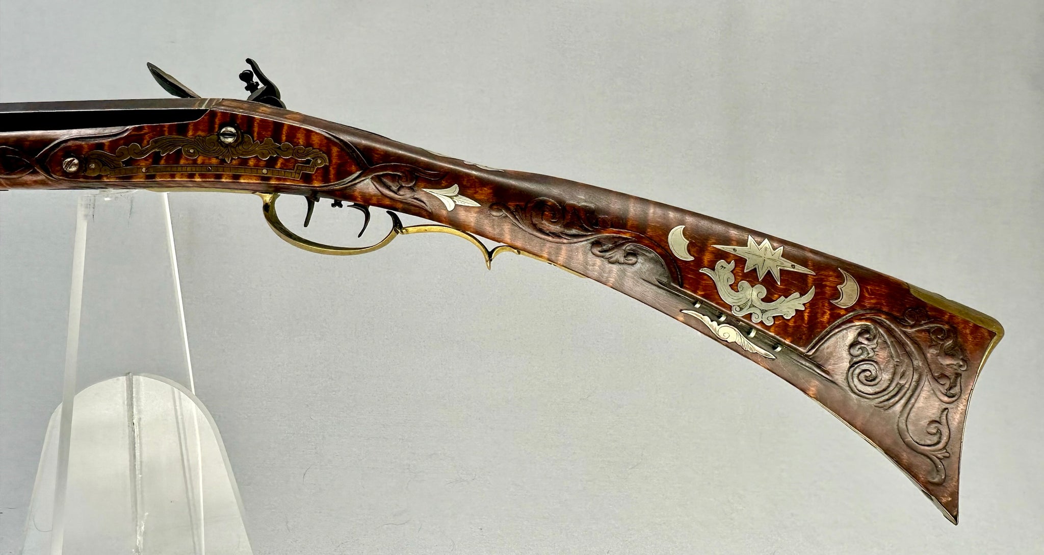 Virtual Show Signed Wallace Gusler Rifle – LaMasterArms